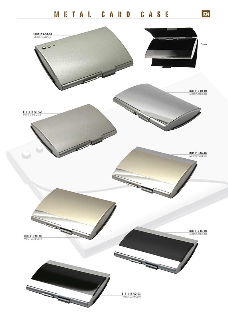 Name Card Cases （Page 25-36）,Name Card Cases