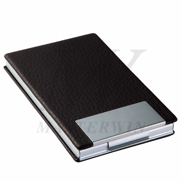 PU/Metal Name Card Case_87352 | Leather Business Card Case | Custom ...
